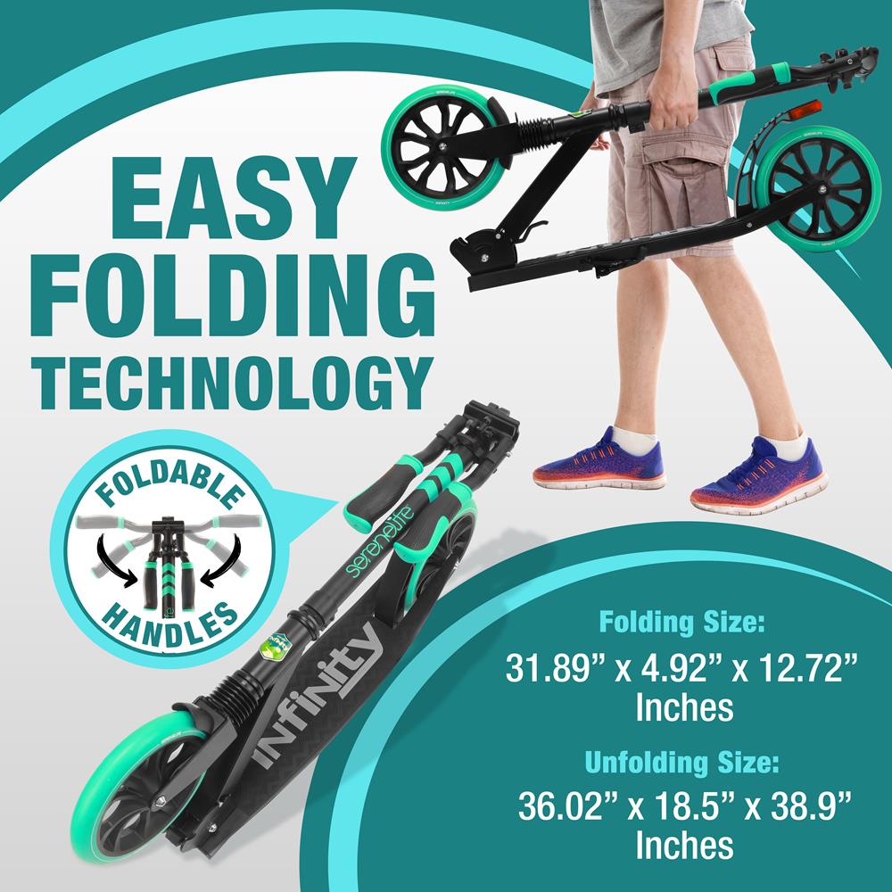 Lightweight And Foldable Kick Scooter - Adjustable Scooter For Kid And ...